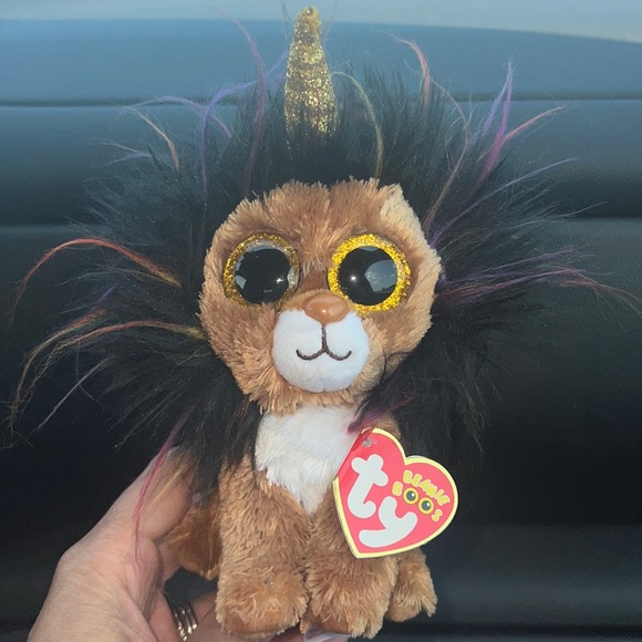 Toys | Ty Ramsey Lion With Hornbeanie Boos Multicolored 15 Cm | Poshmark